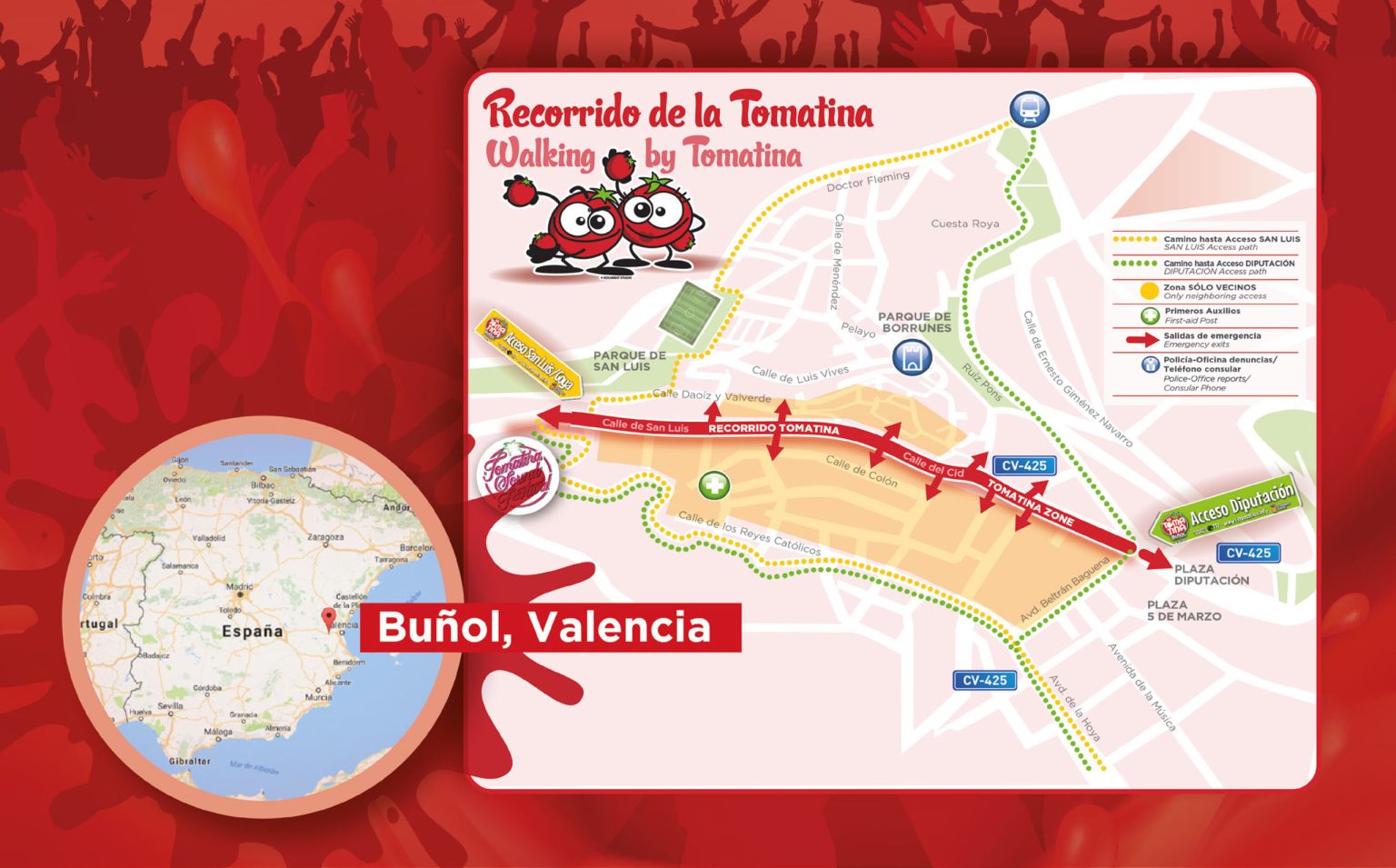 La Tomatina de Buñol Expat-Valencia